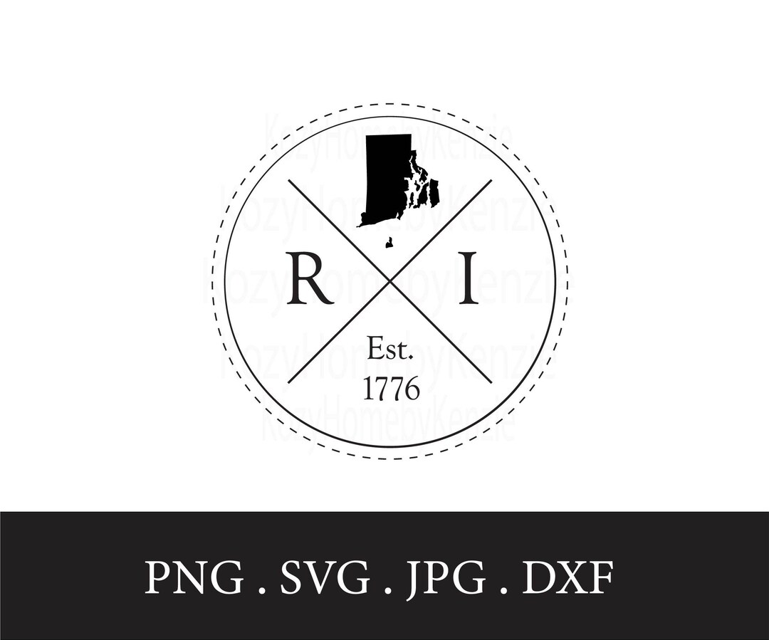 Rhode Island State Logo RI Hike Lake Camping - Etsy