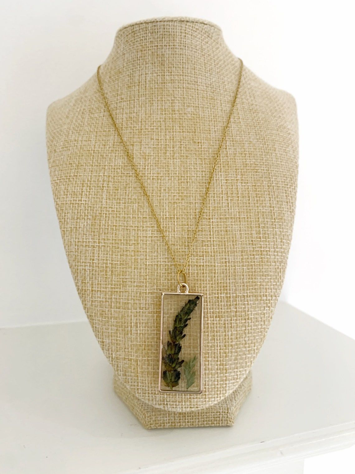 Real Lavender Rectangle Dried Flower Relaxing Gift Resin - Etsy