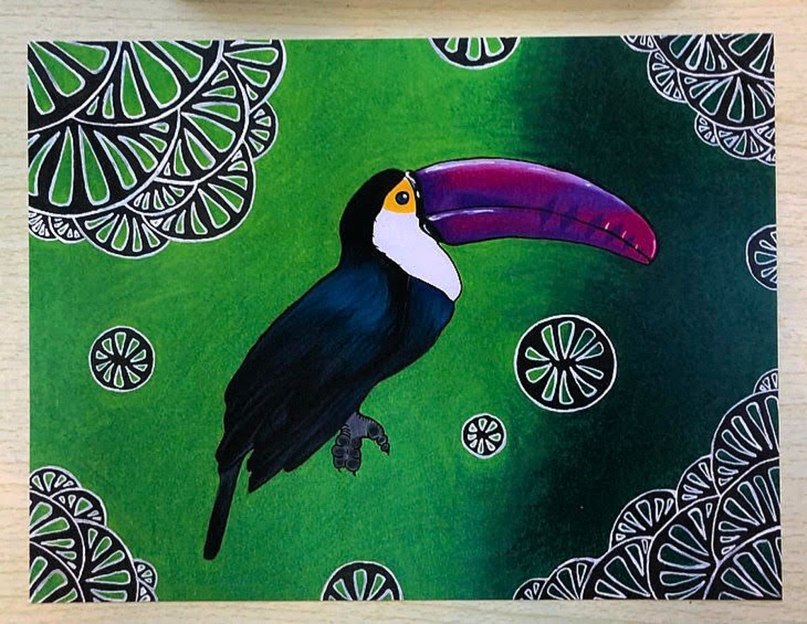 Toucan Print - Etsy