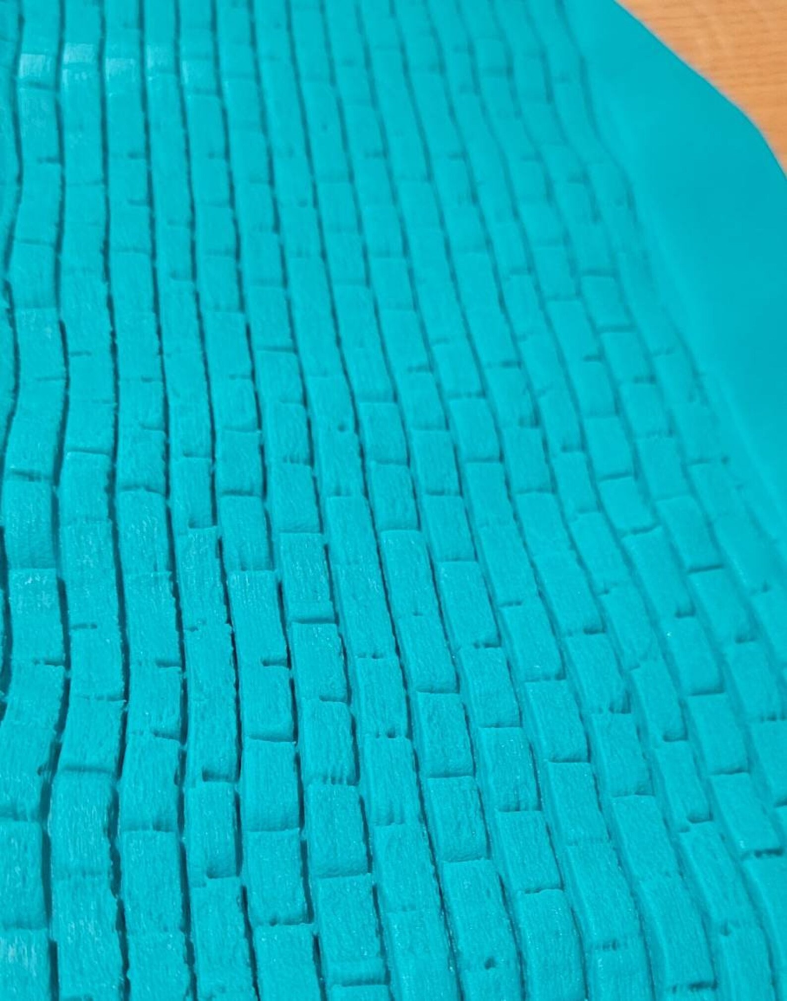 Medium Brick Texture Clay/foam/dough/fondant Icing/embossing Rolling ...