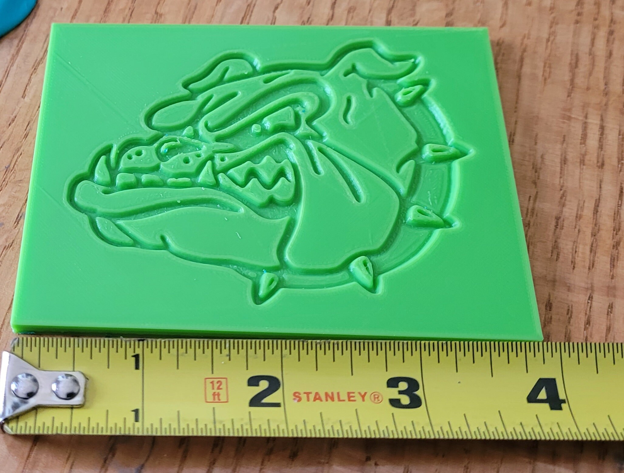 Bulldog Clay Stamp - Etsy