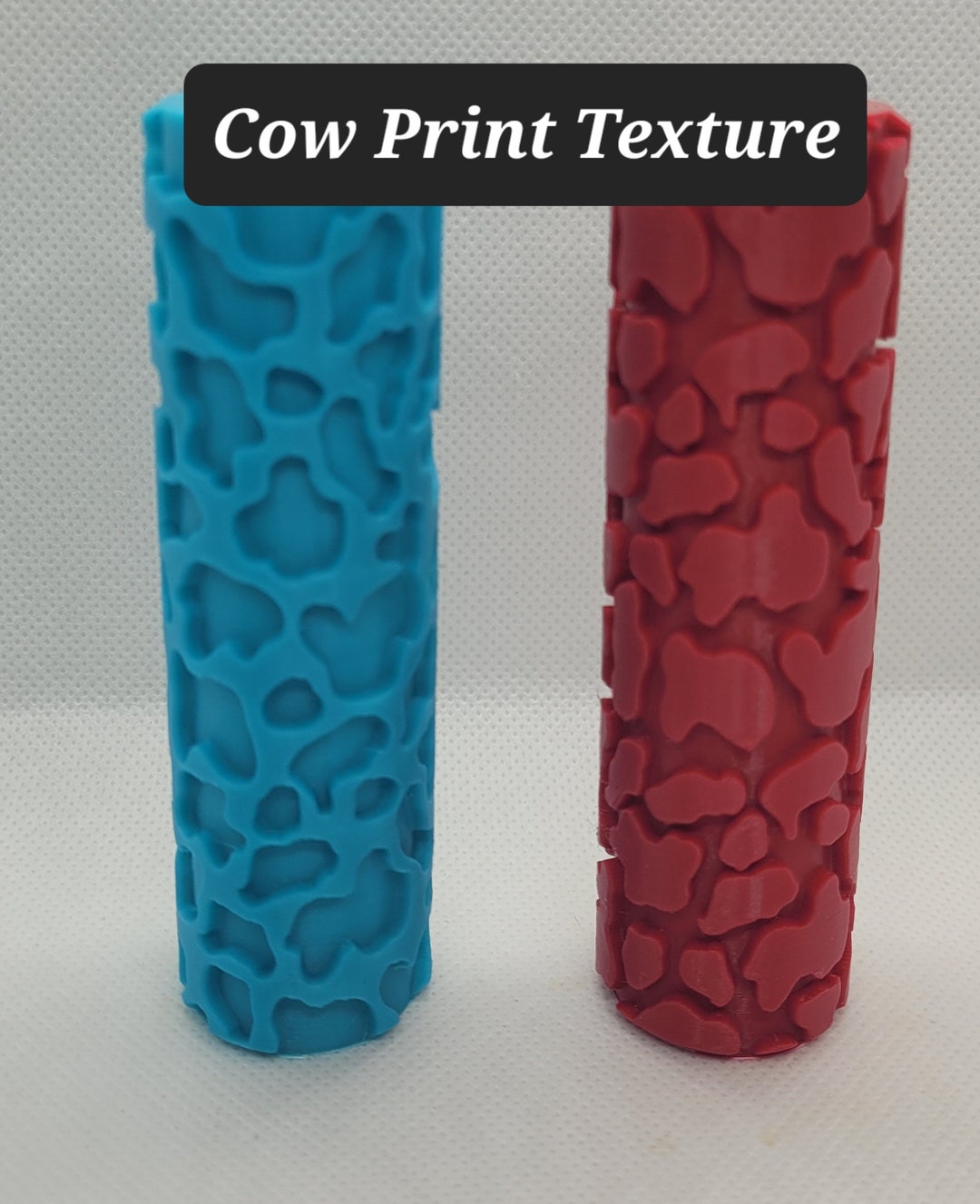 Cow Print Texture Clay/foam/dough/fondant Icing/embossing Stamp Roller ...