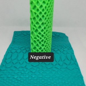 Snake Skin Animal Print Clay/foam/dough/fondant Icing/embossing Rolling ...