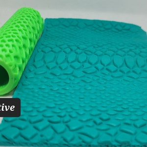 Snake Skin Animal Print Clay/foam/dough/fondant Icing/embossing Rolling ...