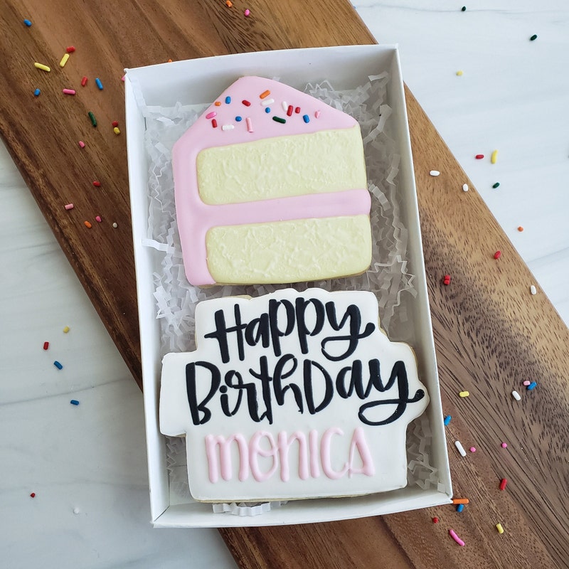 Birthday Cookie - Etsy