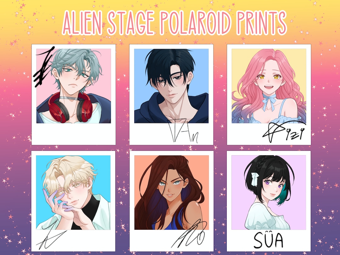 Alien Stage Polaroid Prints - Etsy