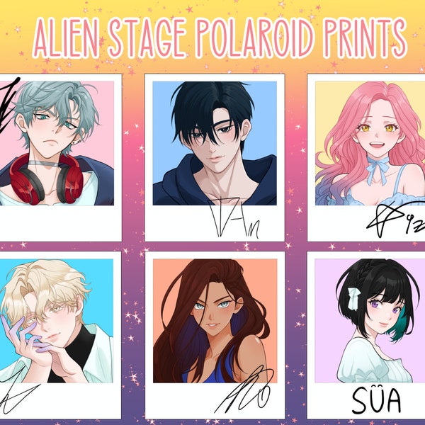 Alien Stage Photocard - Etsy