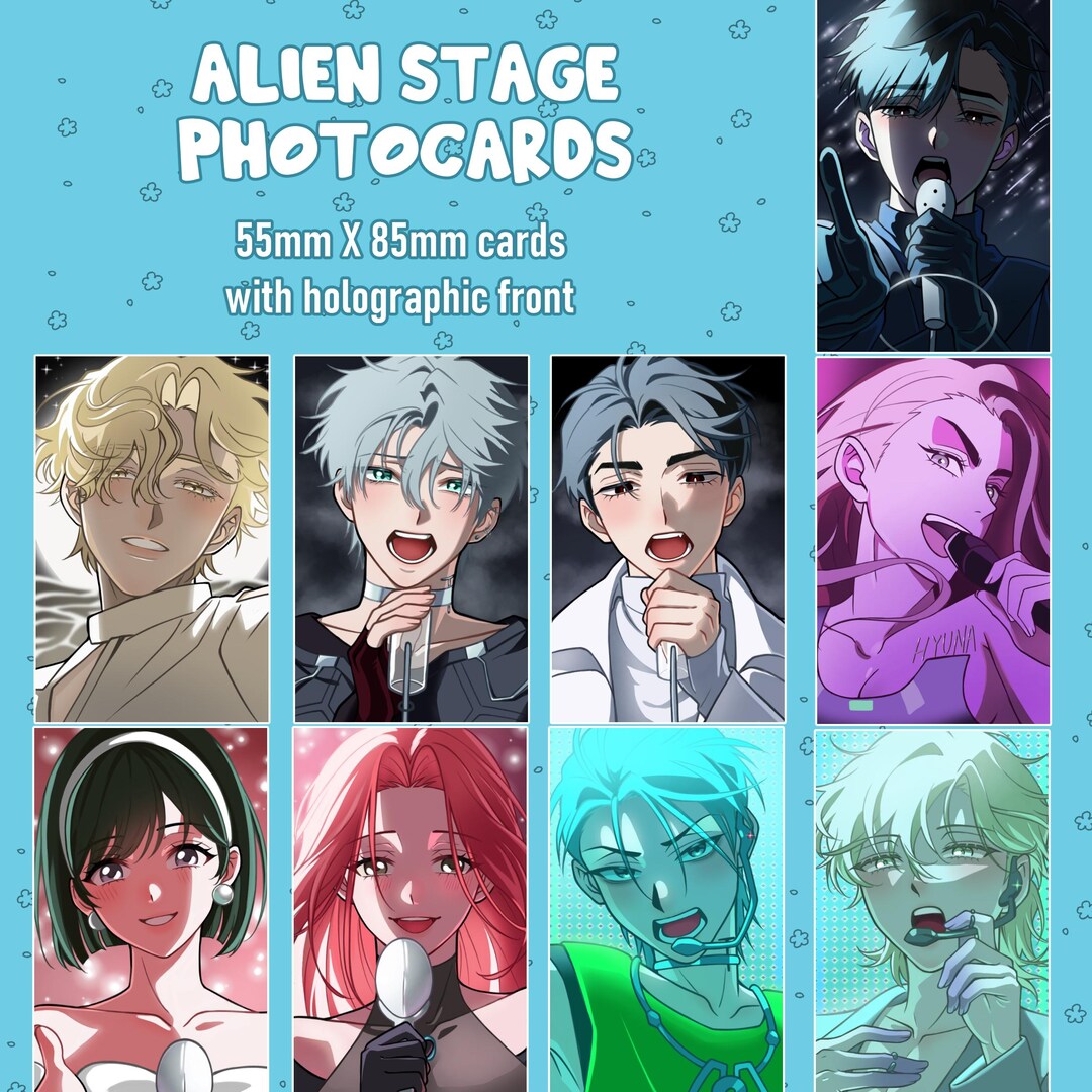 Alien Stage Photocards - Etsy