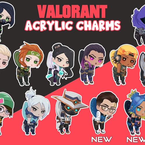 Valorant Charms - Etsy