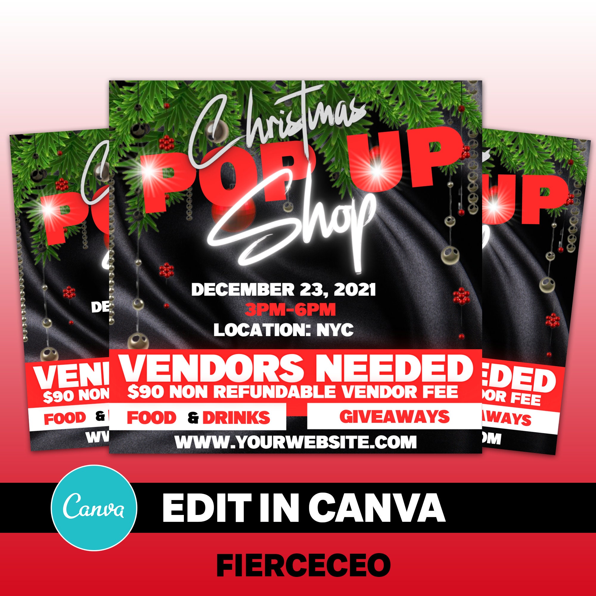 Pop up Shop Flyer, Pop up Shop, Popup Shop Decor, Popup Shop Sign ...