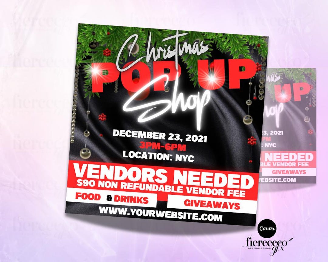 Pop up Shop Flyer, Pop up Shop, Popup Shop Decor, Popup Shop Sign ...