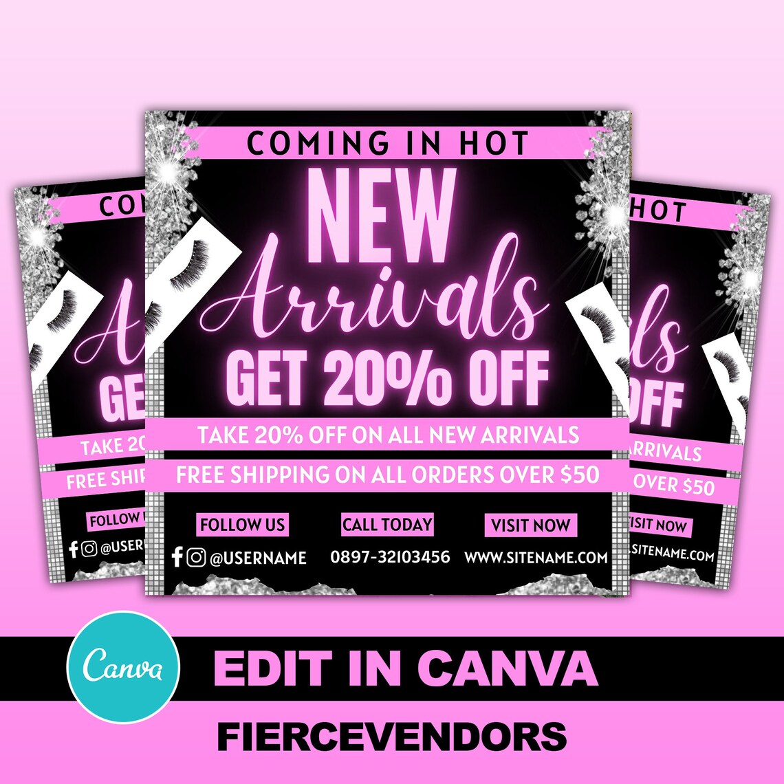 New Arrivals Coming Soon New Arrivals Flyer Template New - Etsy