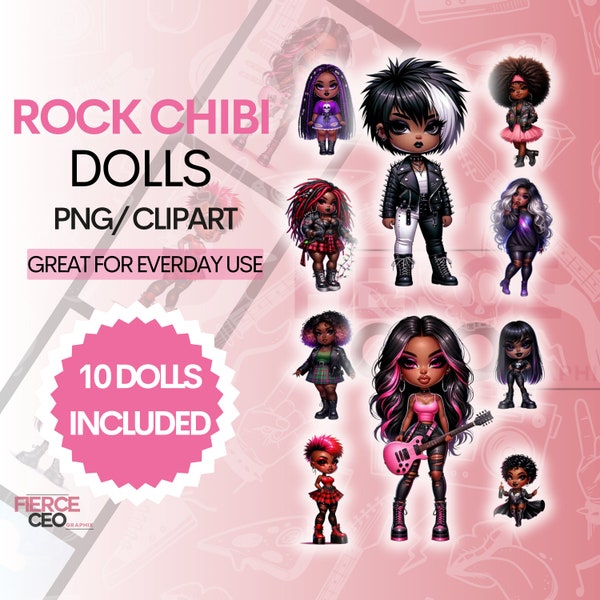 African American Chibi Stickers - Etsy