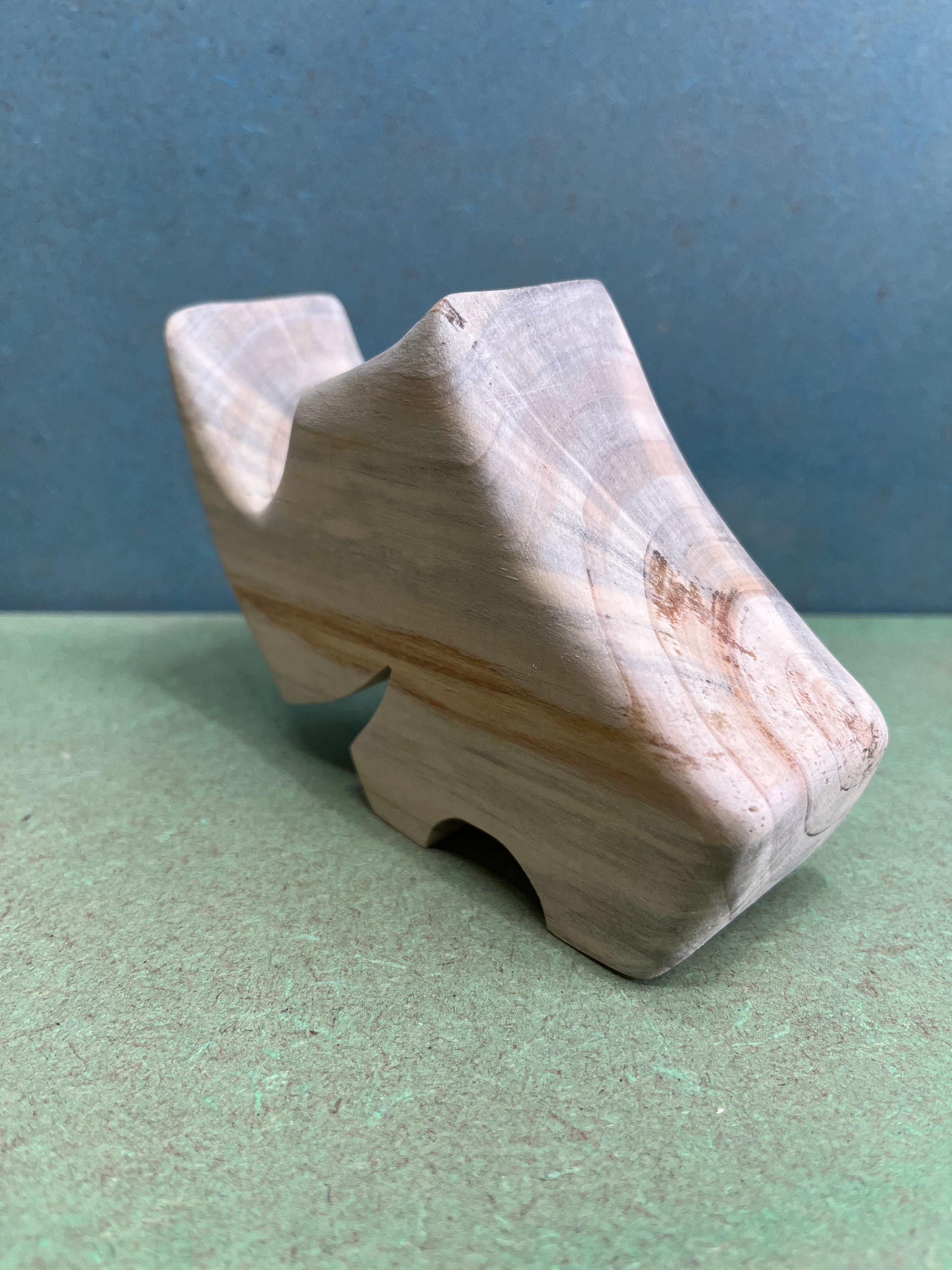 Unique Carved Rhino Made From Recycled Wood - Etsy