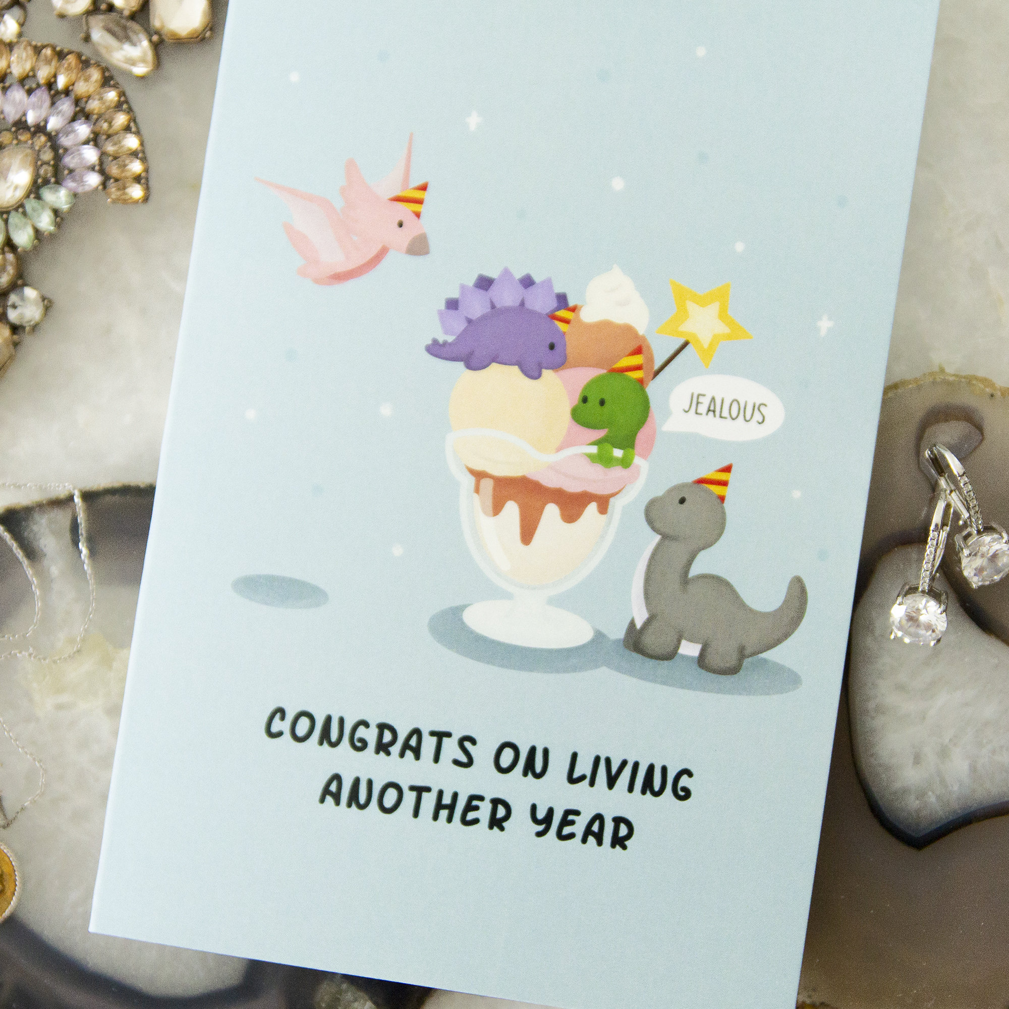 Dinosaur Birthday Card Funny Birthday Card Joke Birthday | Etsy India