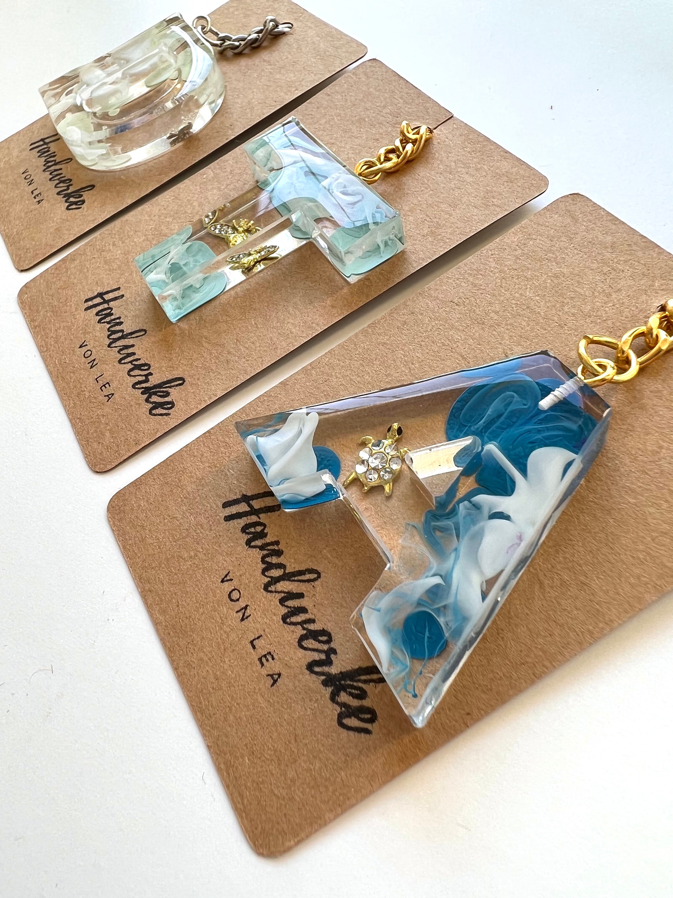 Handmade Paper Keychains