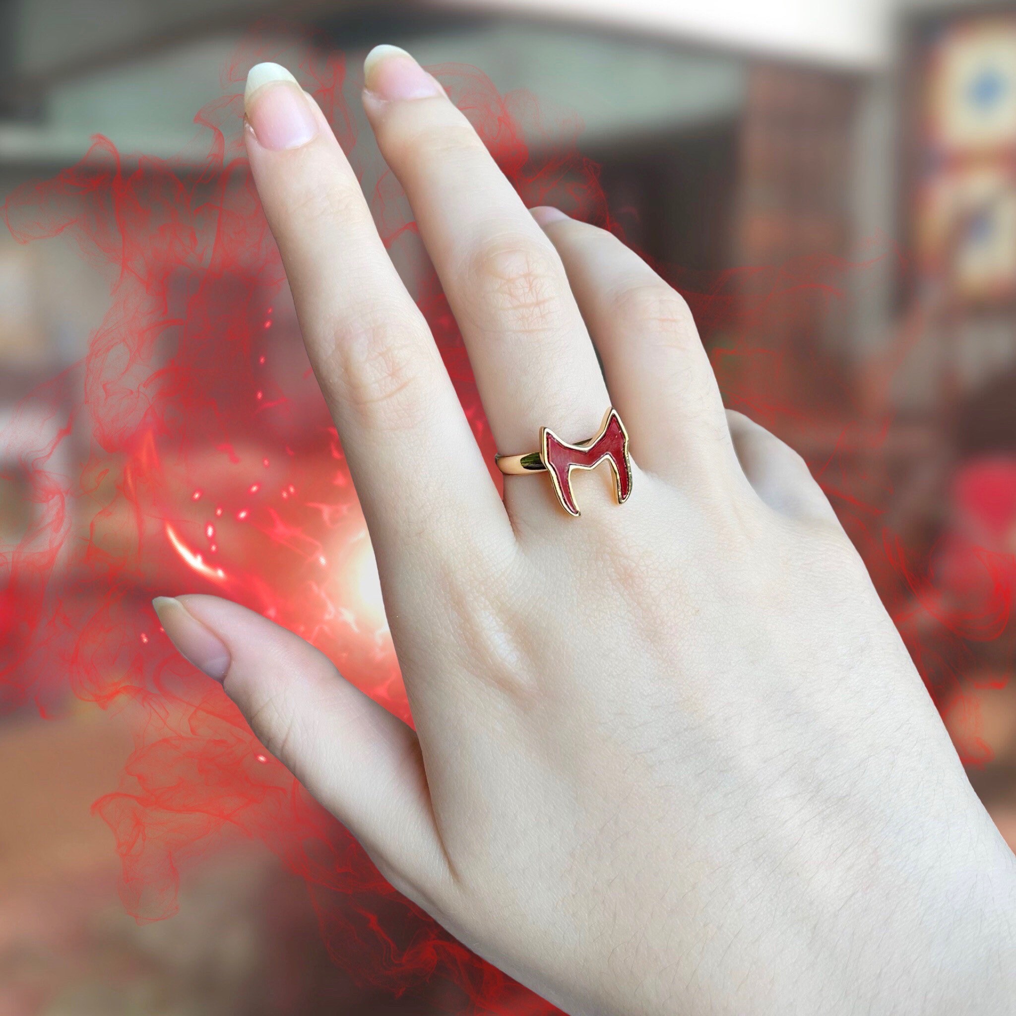Scarlet Witch Ring - Etsy