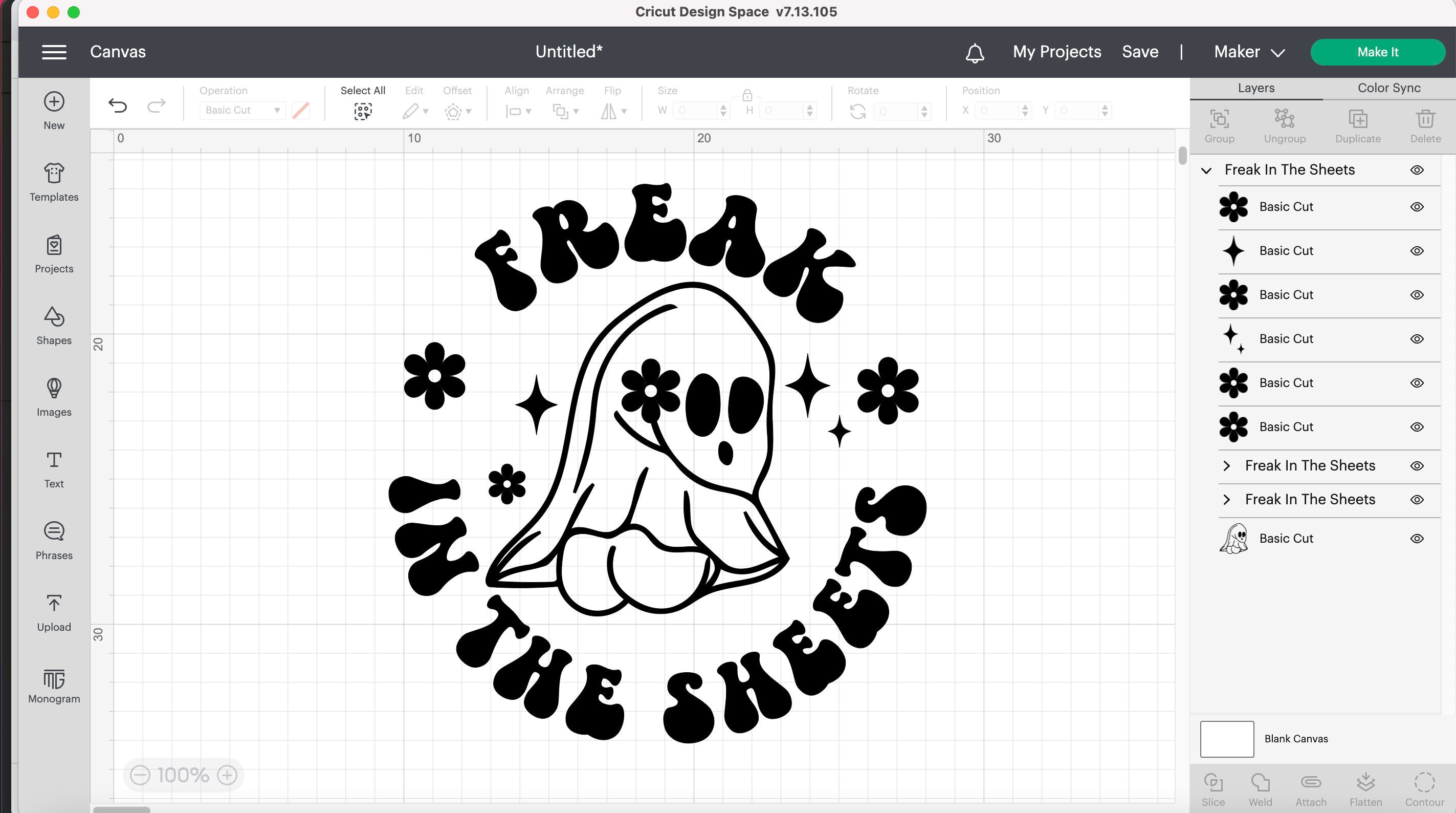 Freak in the Sheets Svg Pnghalloween Svg for Shirtspooky - Etsy