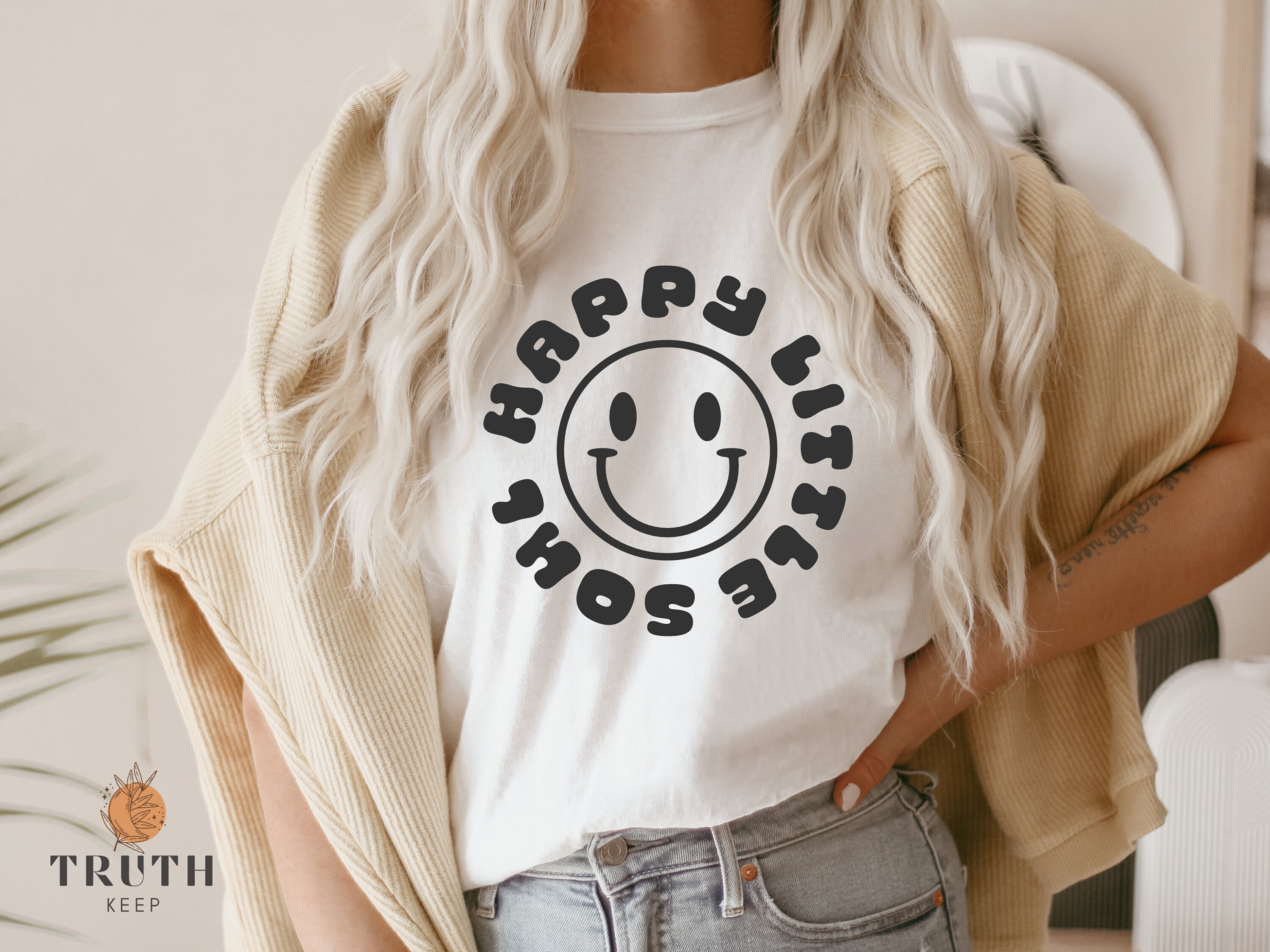 Happy Little Soul Svg Shirtflower Smiley Face - Etsy