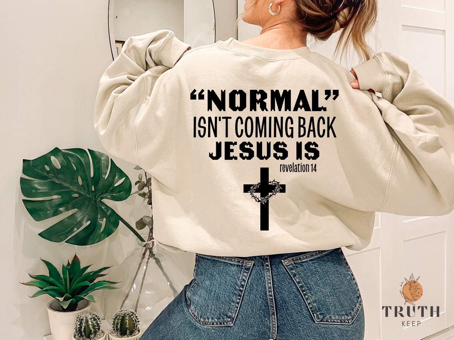 Normal Isn't Coming Back Jesus is Revelation 14 - Etsy