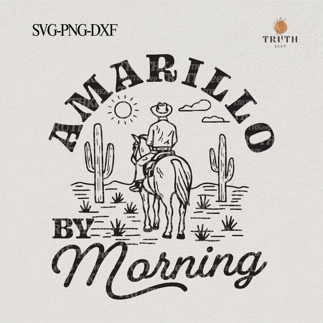 Marillo by Morning SVG PNG, Western,country Svg,desert Png, Retro Png ...