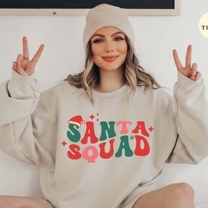 Santa Squad Svg Pngchristmas Svg Shirtkids Christmas - Etsy