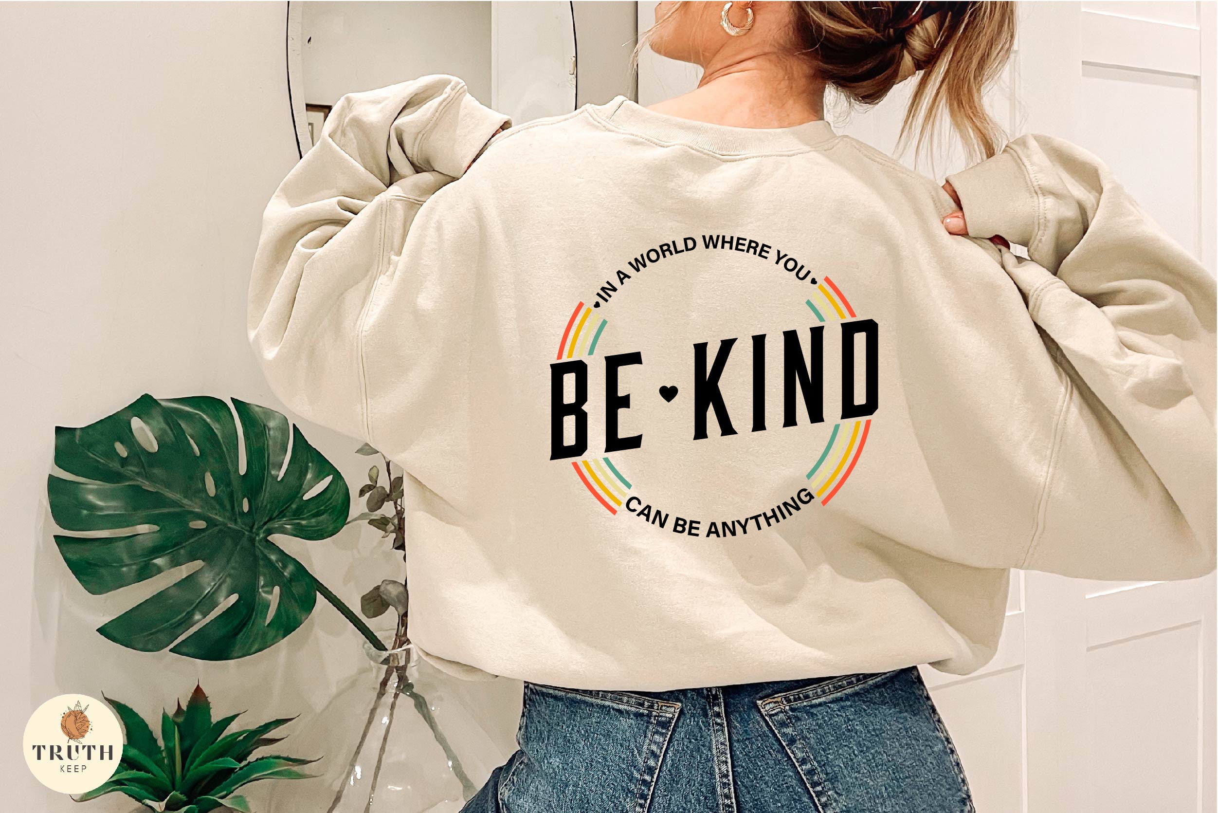 In A World Where You Can Be Anything Be Kind Svgkindness | Etsy