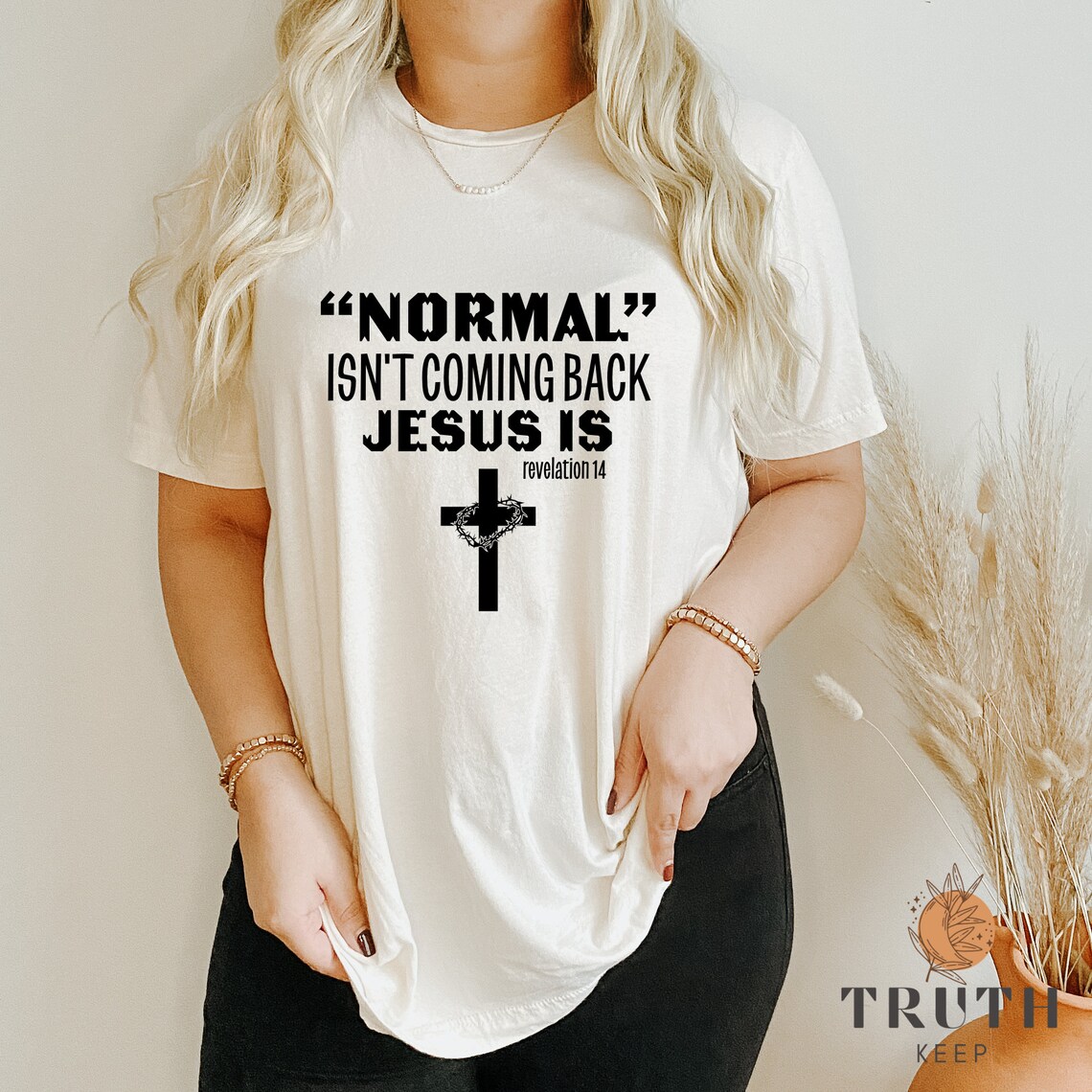 Normal Isn't Coming Back Jesus is Revelation 14 - Etsy