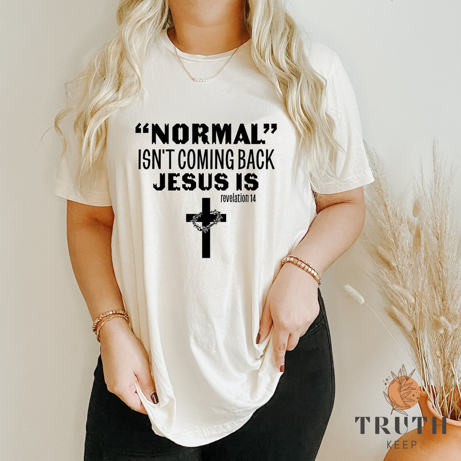 Normal Isn't Coming Back Jesus is Revelation 14 - Etsy
