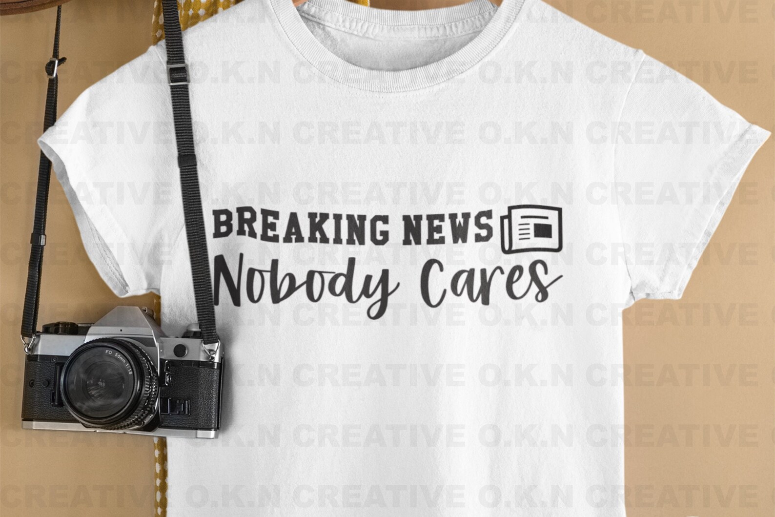 Svg file for cricut breaking news nobody cares svgnobody | Etsy