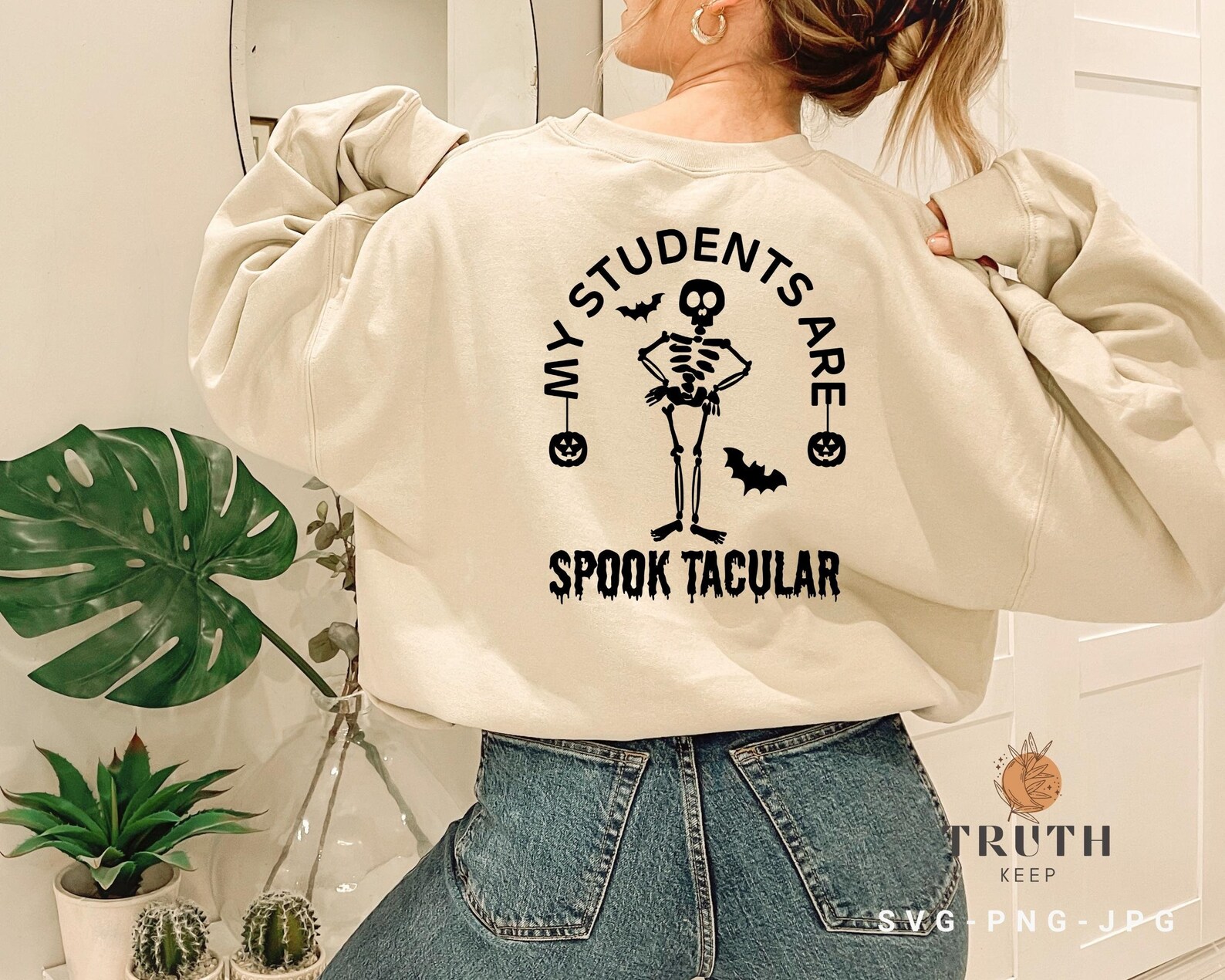 Halloween Teacher Shirts Svg,my Students Are Spooktacular Svg,teacher ...