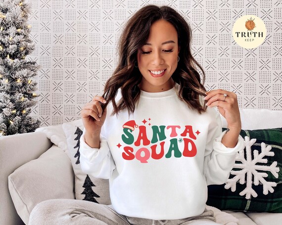 Santa Squad Svg Pngchristmas Svg Shirtkids Christmas - Etsy