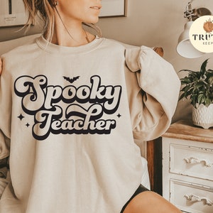Spooky Teacher Svg,trick or Teach Svg,bundle Halloween Teacher Shirts ...