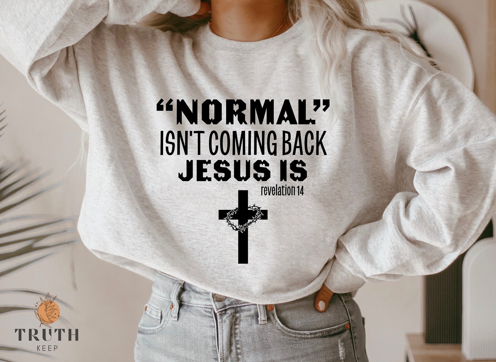 Normal Isn't Coming Back Jesus is Revelation 14 - Etsy