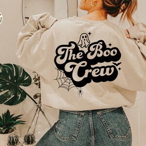 Halloween Svg,the Boo Crew Svg,cousin Crew Svg,little Witch Svg,boho ...