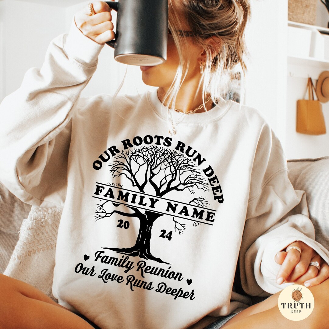 Family Reunion Tree 2024 Custom Svg Png,our Roots Run Deep Family ...