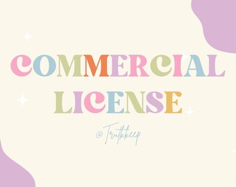 COMMERCIAL LICENSE for 1 Digital Design for 1 Person 1000 Units for ...