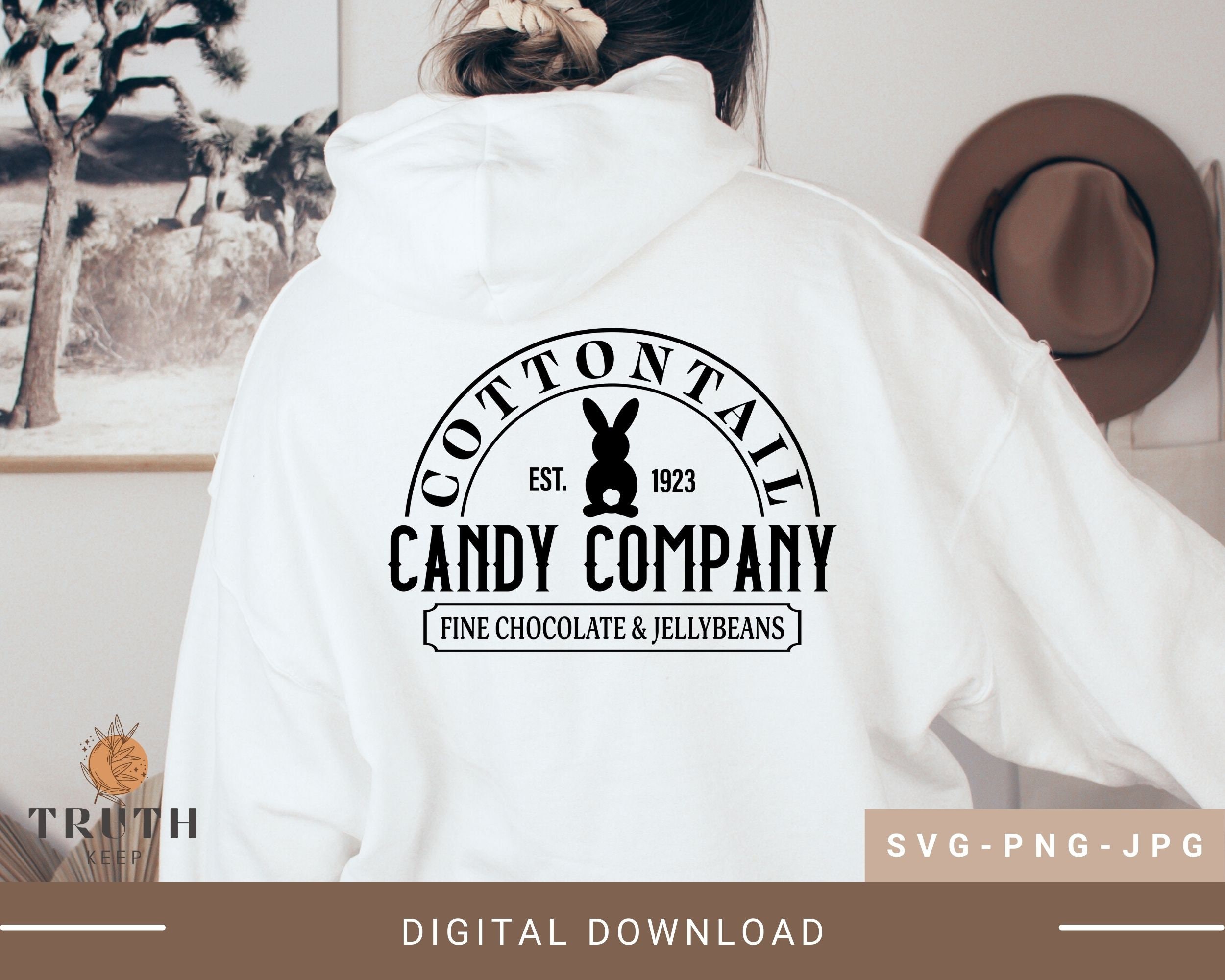 Cottontail Candy Company Svgeaster Candy Svgeaster | Etsy