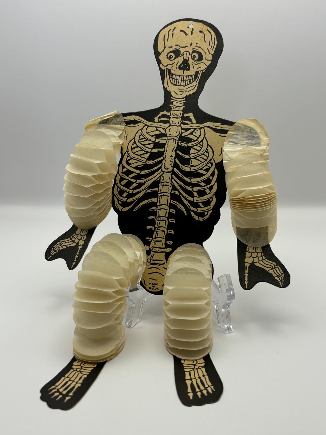 Vintage Halloween 1930s Skeleton Dancer. Beistle - Etsy
