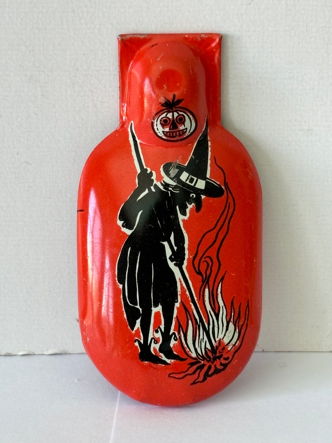 Vintage Halloween 1920s Tin Clicker Noisemaker - Etsy