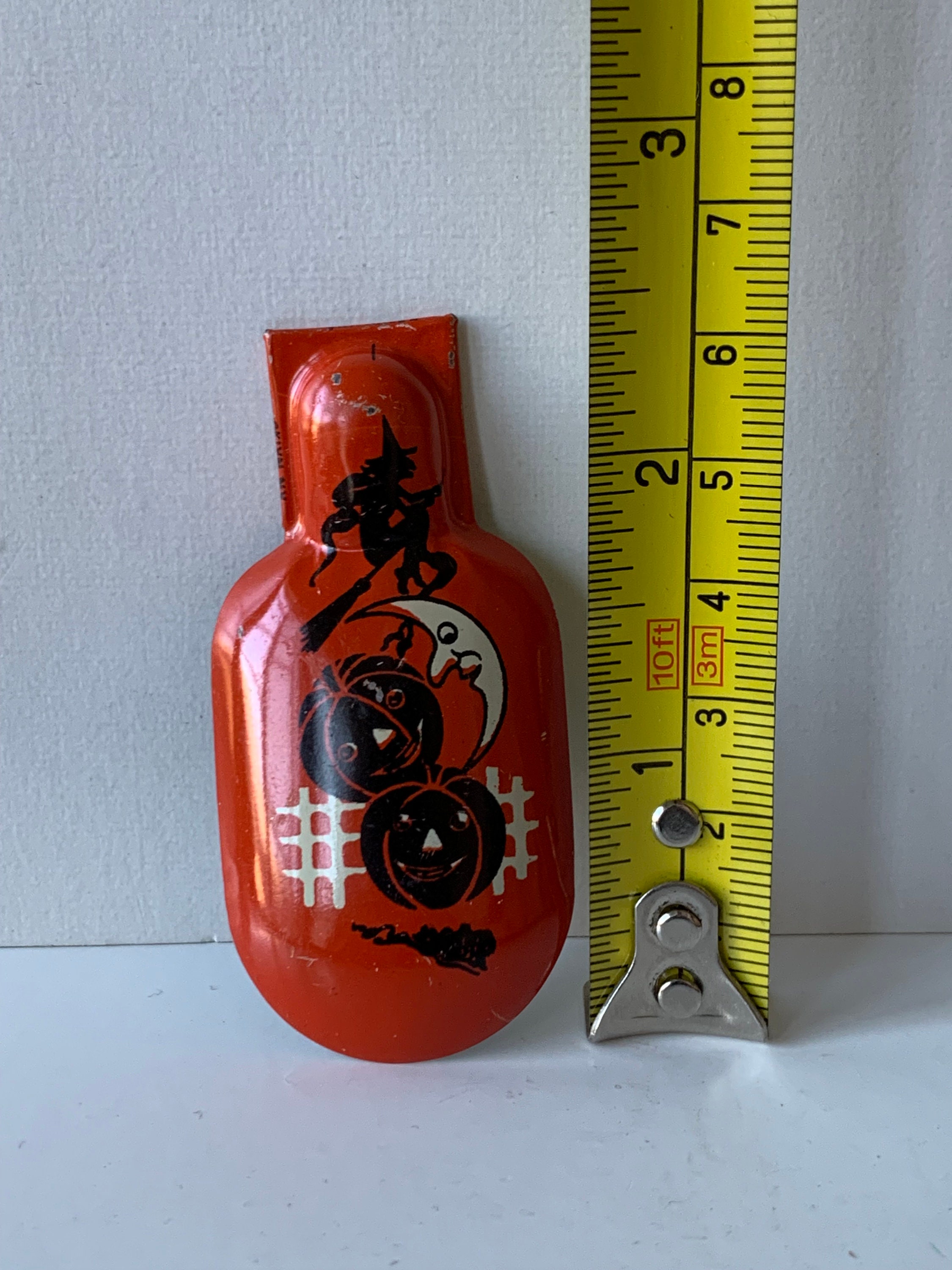 1950s Vintage Halloween Witch Tin Clicker/noisemaker - Etsy