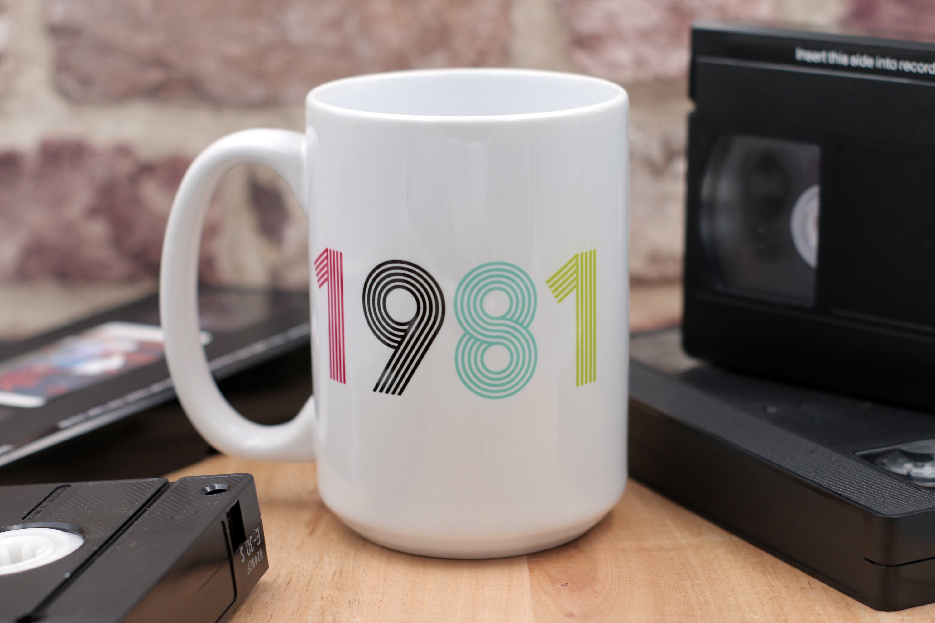 Retro 80s Mug Personalised Any Year Perfect gift idea | Etsy