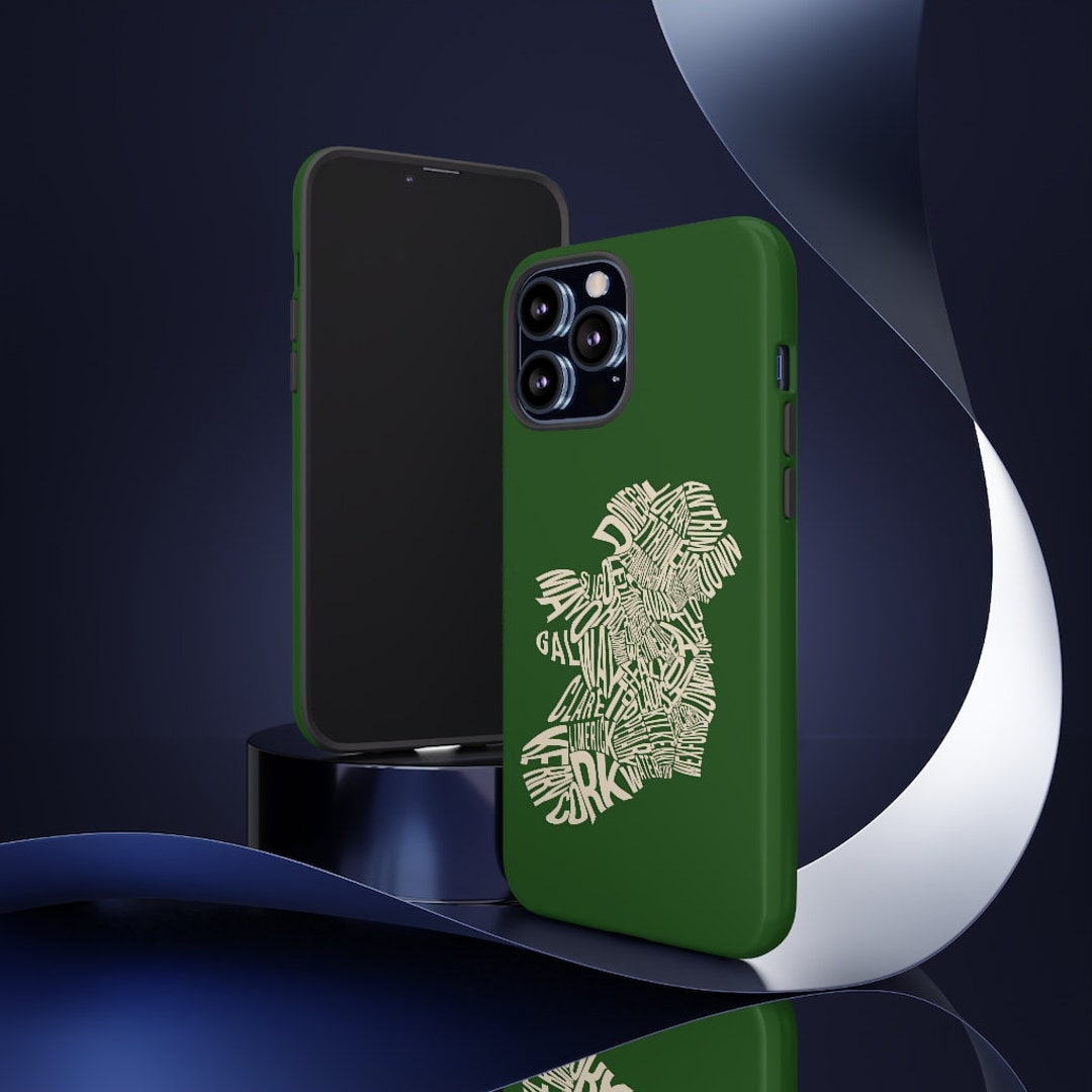 IRELAND MAP Phone Case Tough Cases - Etsy