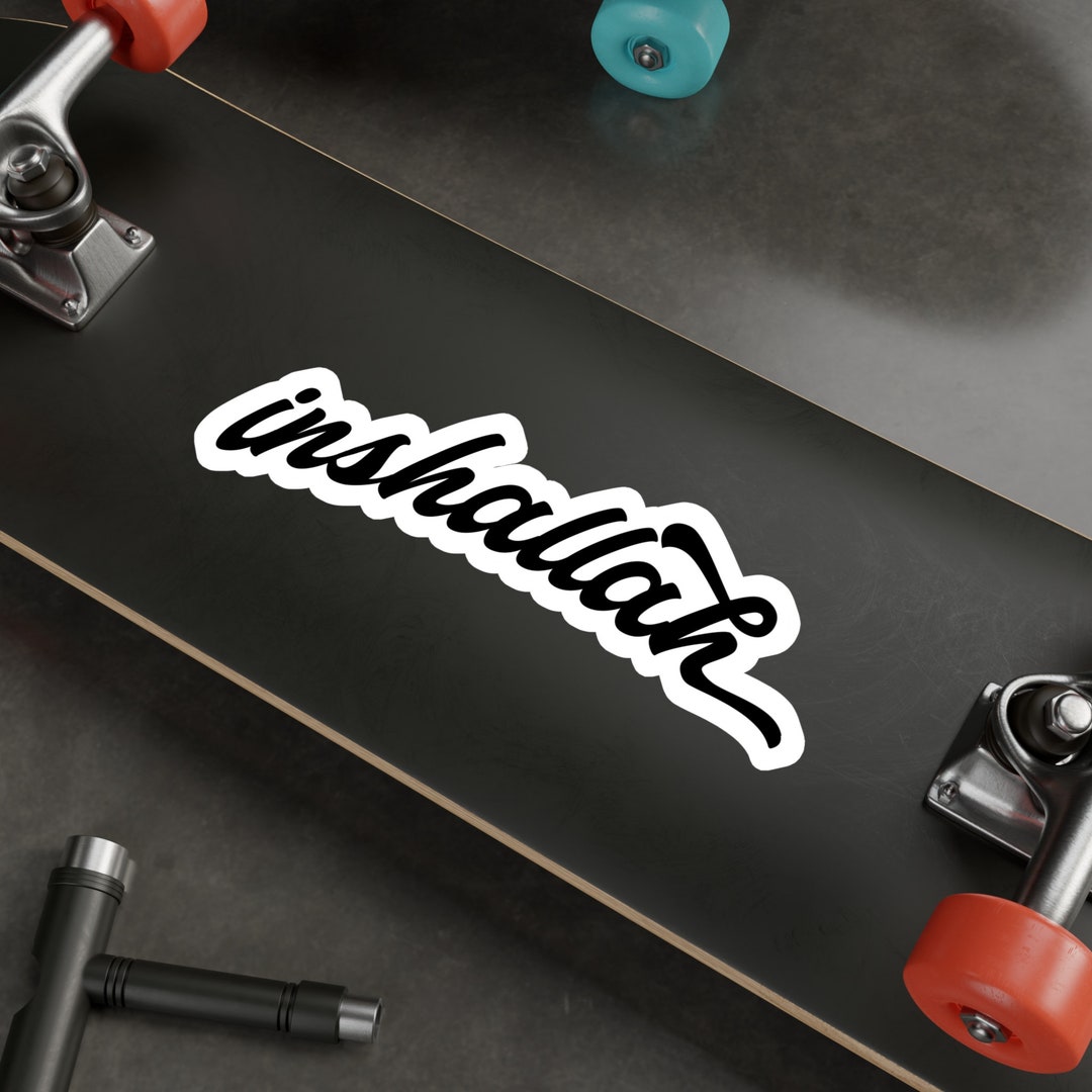 Inshallah Kiss-cut Vinyl Decals - Etsy