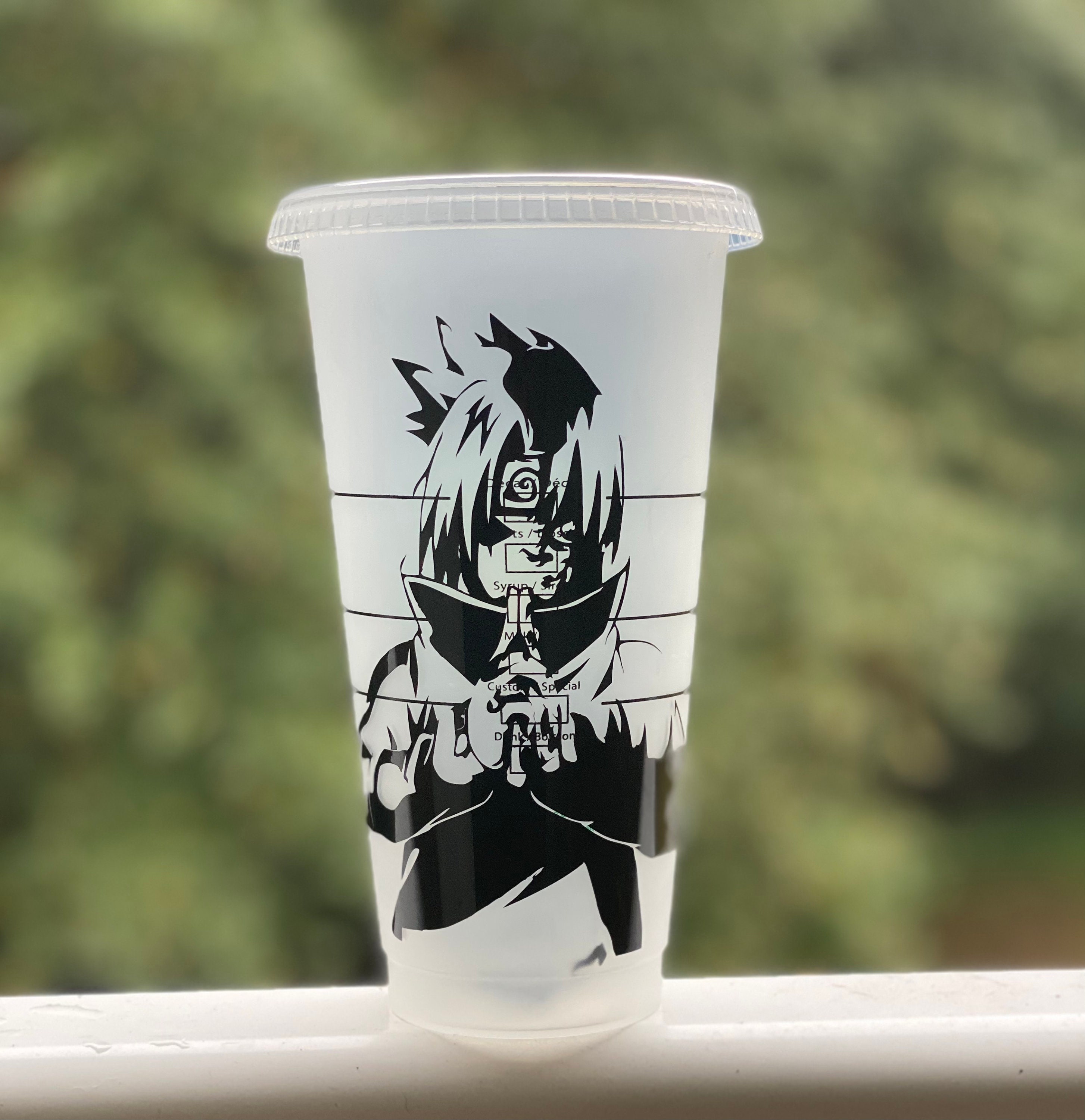 Naruto Themed Cup Sasuke Uchiha Tumblers & Water Glasses Drinkware ...