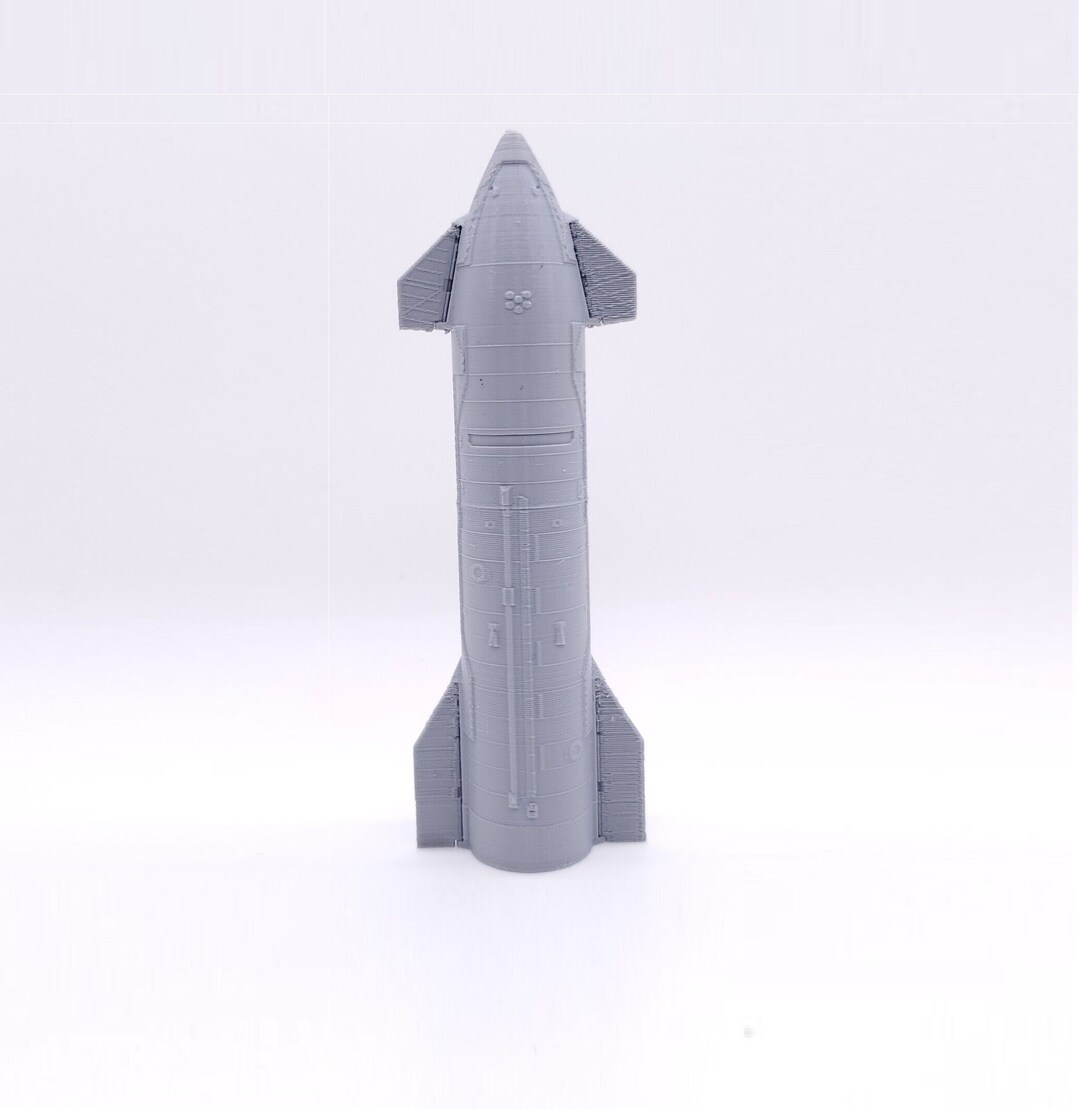 Starship 24 - 1", 3", 6" or 12" Model - Custom Kit Spacex Space Rocket ...