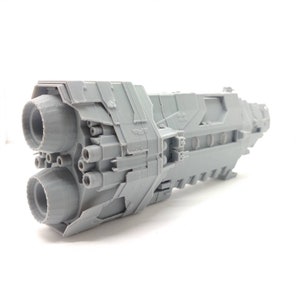 Pillar of Autumn Halcyon-class - 1", 3", 6" or 12" Model - Custom & Fan ...