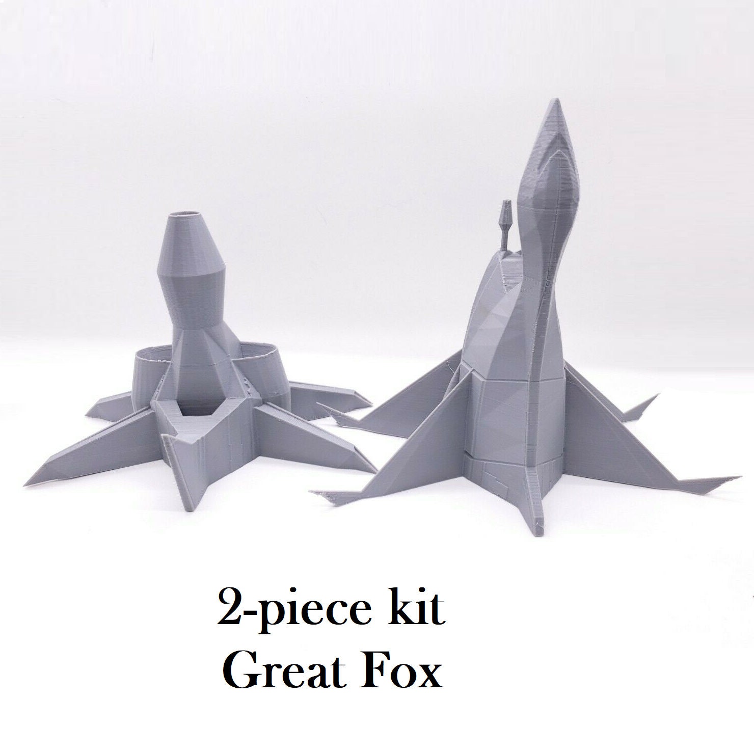 Toys & Games Miniature Toys Toys Great Fox Flagship Custom Spaceship ...