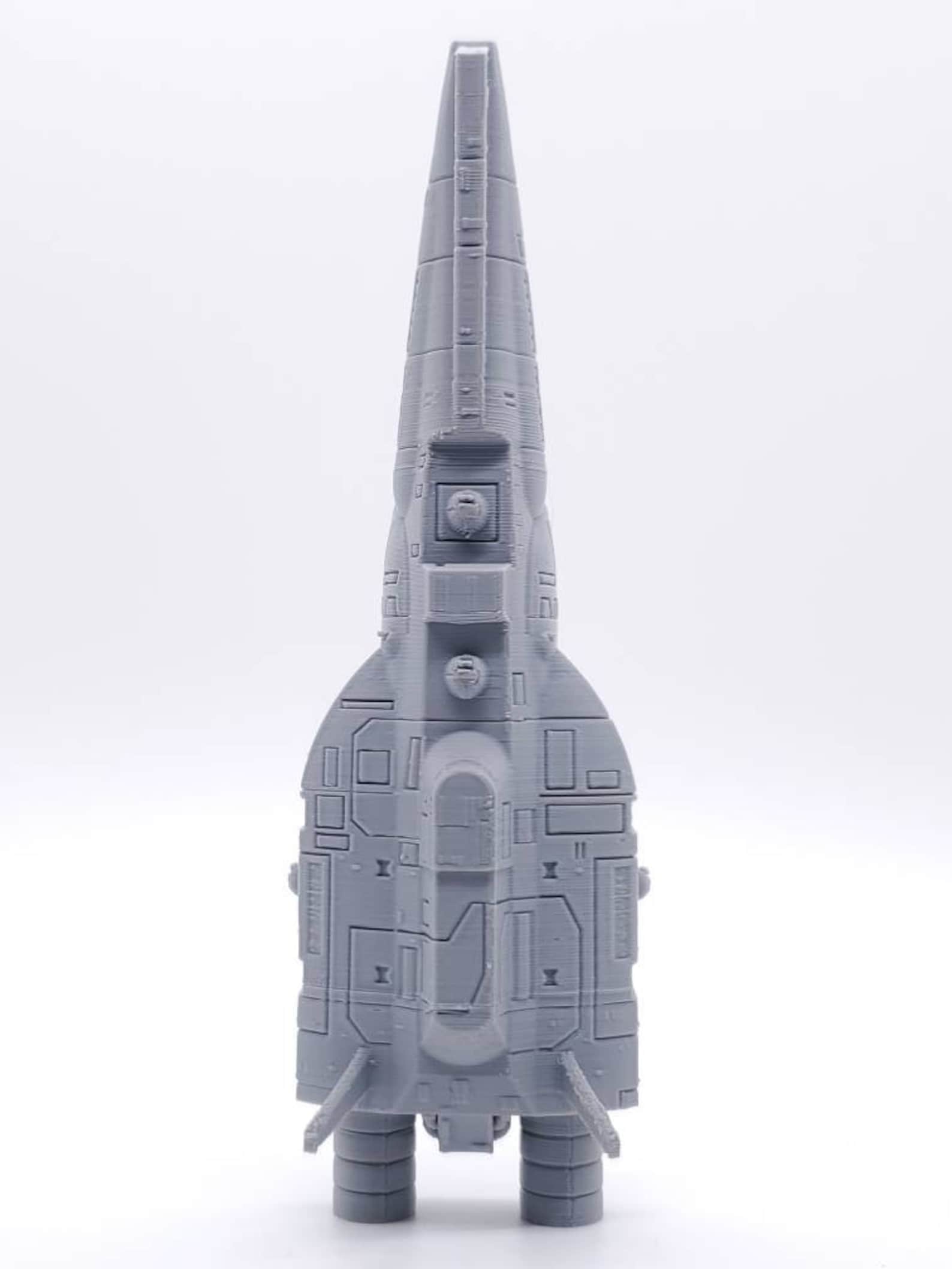 Banshee Class Destroyer - 1", 3", 6" or 12" Model - Custom Kit Robotech ...