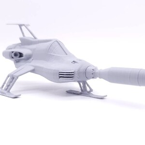 SHADO Interceptor - 1", 3", 6" or 12" Model - Custom Kit UFO Moonbase ...